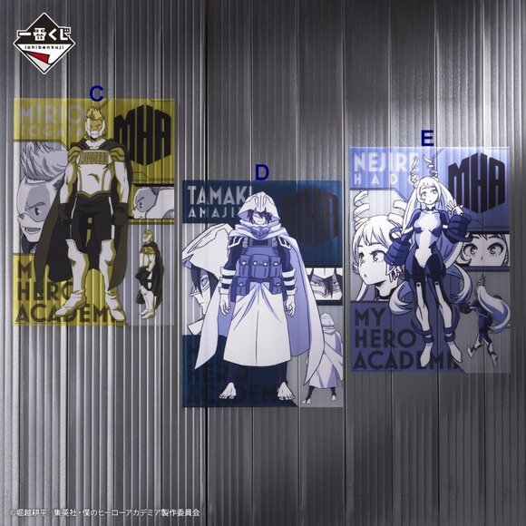 Bandai Namco | Art | Mha 8 Posters Of Midoriya Kirishima Fat Gum Mirio ...